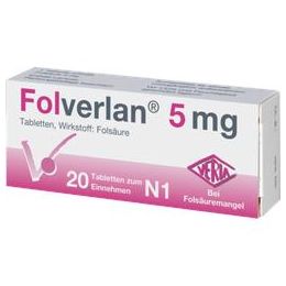 Verla-Pharm Arzneimittel GmbH & Co. KG Folverlan 5 mg Tabletten 20 St