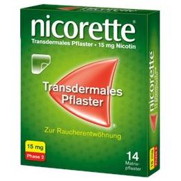 Johnson & Johnson GmbH Nicorette TX Pflaster 15 mg 14 St