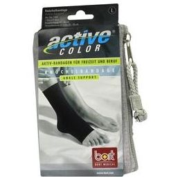 Bort ActiveColor Knöchelbandage L schwarz 1 St