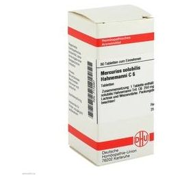 DHU-Arzneimittel Mercurius Solubilis Hahnemanni C 6 Tabletten 80 St