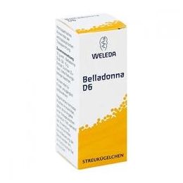 Weleda Belladonna D 6 Globuli 10 g