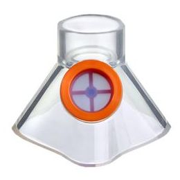 WEPA Aponorm Inhalator Silikon-Maske Gr.S orange 1 St
