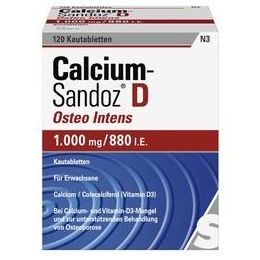 HEXAL® Calcium Sandoz D Osteo intens Kautabletten 120 St