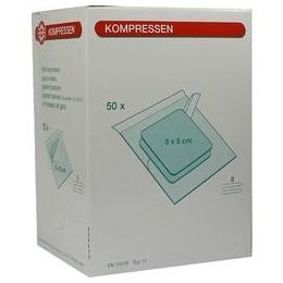 NOBAMED Mullkompressen 5x5 cm steril 8fach 50X2 St