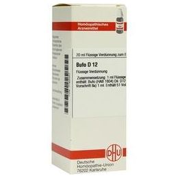 DHU-Arzneimittel Bufo D 12 Dilution 20 ml