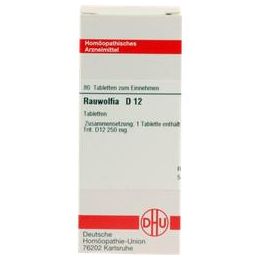 DHU-Arzneimittel Rauwolfia D 12 Tabletten 80 St