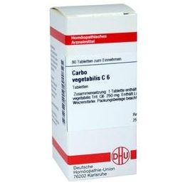 DHU-Arzneimittel Carbo Vegetabilis C 6 Tabletten 80 St