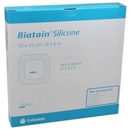 Coloplast Biatain Silicone Schaumverband 15x15 cm 5 St