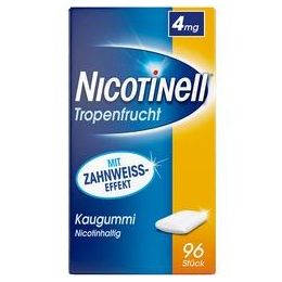 GlaxoSmithKline Nicotinell Kaugummi Tropenfrucht 4 mg 96 St