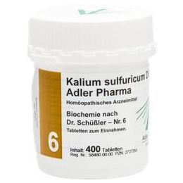 Biochemie Adler 6 Kalium sulfuricum D 6 Tabletten 400 St