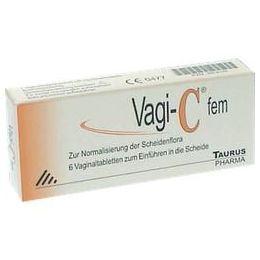 Aqeo Vagi C Fem Vaginaltabletten 6 St