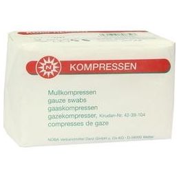 NOBAMED Mullkompressen 7,5x7,5 cm unsteril 8fach 100 St