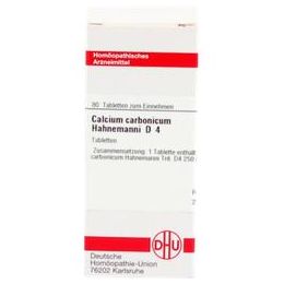 DHU-Arzneimittel Calcium Carbonicum Hahnemanni D 4 Tabletten 80 St