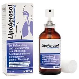 Optima Lipoaerosol liposomale Inhalationslösung 45 ml