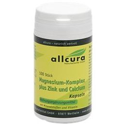 Allcura Magnesium Komplex m.Zink+Calcium Kapseln 100 St