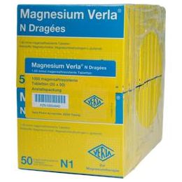 Verla-Pharm Arzneimittel GmbH & Co. KG Magnesium Verla N Dragees 20X50 St