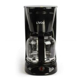 15 Tasse 950w Schwarzfilter Kaffeemaschine - dod166n LIVOO