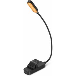 Usb wiederaufladbare LED-Mini-Nachtlicht-Leselampe, ansteckbare Schreibtischlaterne