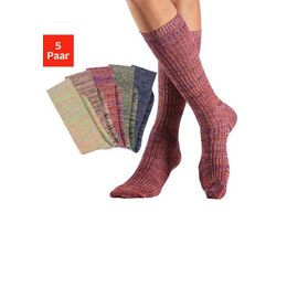 Lascana Socken mehrfarbig Gr. 35/38 für Damen. Nachhaltig.