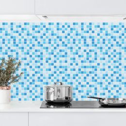 Küchenrückwand Fliesenoptik Mosaikfliesen Meeresrauschen