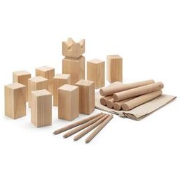 Stiftung Weizenkorn Kubb Wikinger-Wurfspiel