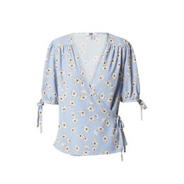 Dorothy Perkins Bluse Damen Gr&ouml;&szlig;e S opal / braun / wei&szlig;