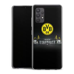 DeinDesign Galaxy A32 4G Handy Silikon H&uuml;lle Case transparent Handyh&uuml;lle Borussia Dortmund Stadium Bvb Silikon Case