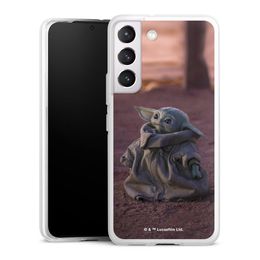 DeinDesign Galaxy S22 Handy Silikon H&uuml;lle Case transparent Handyh&uuml;lle The Child Star Wars Baby Yoda Silikon Case