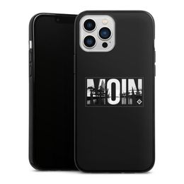 DeinDesign iPhone 13 Pro Max Handy Silikon H&uuml;lle Case schwarz Handyh&uuml;lle Hamburger Sv Hsv Official Licensed Product