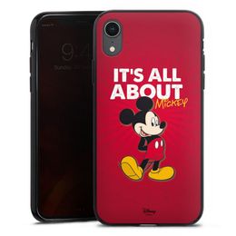 DeinDesign iPhone Xr Handy Silikon H&uuml;lle Case schwarz Handyh&uuml;lle Disney Official Licensed Product Mouse