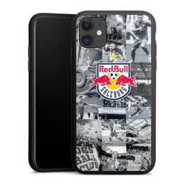 DeinDesign iPhone 11 Handy Premium Silikon H&uuml;lle Handyh&uuml;lle schwarz Case Salzburg Red Bull Fc Red Bull Salzburg Silikon Premium Case