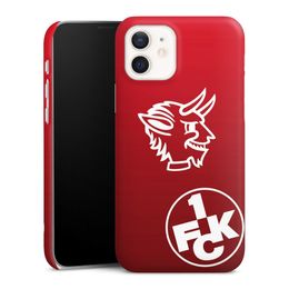 DeinDesign iPhone 12 Handy Premium Case Smartphone Handyh&uuml;lle Schutzh&uuml;lle matt 1. Fc Kaiserslautern Official Licensed Product Devil Premium Case
