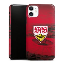 DeinDesign iPhone 11 Handy Premium Case Smartphone Handyh&uuml;lle Schutzh&uuml;lle gl&auml;nzend Vfb Stuttgart Official Licensed Product Stadium Premium Case