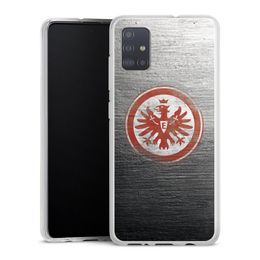 DeinDesign Galaxy A51 Handy Silikon H&uuml;lle Case transparent Handyh&uuml;lle Eintracht Frankfurt Sge Logo Silikon Case