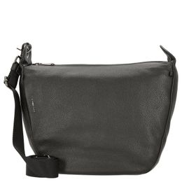 Mandarina Duck Umhängetasche Mellow Leather Umhängetasche 34 cm, schwarz, black