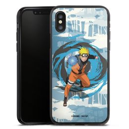 DeinDesign iPhone X Handy Silikon H&uuml;lle Case schwarz Handyh&uuml;lle Official Licensed Product Manga Naruto Shippuden
