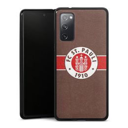 DeinDesign Galaxy S20 FE 5G Handy Silikon H&uuml;lle Case schwarz Handyh&uuml;lle Fc St. Pauli Official Licensed Product Logo