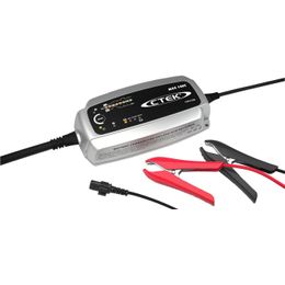 CTEK MXS10EC Batterie-Ladegerät (Vollautomatischer, 8-stufiger „Connect and forget“-Ladevorgang), schwarz
