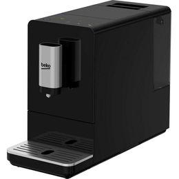 Beko Kaffeevollautomat CEG 3190 B, Kegelmahlwerk aus Edelstahl, schwarz
