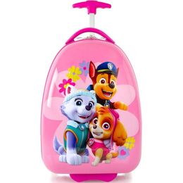 Heys Kinderkoffer Paw Patrol, Rosa, 2 Rollen, Kindertrolley Handgepäck-Koffer Kinderreisegepäck, rosa