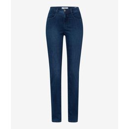 Brax Damen Five-Pocket-Hose Style MARY, Blau, Gr. 42K