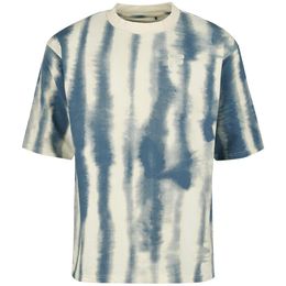 Fila CAPOLIVERI AOP oversized tee T-Shirt weiß blau in L