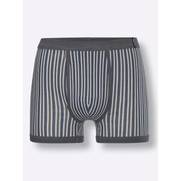 KINGsCLUB Herren Hose kurz, anthrazit-bedruckt, Gr&ouml;&szlig;e 14