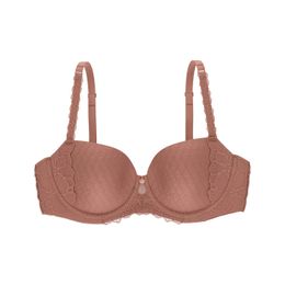 Triumph - Gefütterter Bügel-BH - Brown 75B - Azalea Florale - Unterwäsche für Frauen