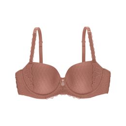 Triumph - Gefütterter Bügel-BH - Brown 85B - Azalea Florale - Unterwäsche für Frauen