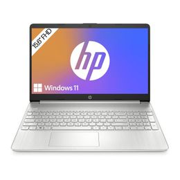HP Laptop 15s-fq5333ng, Notebook, mit 15,6 Zoll Display, Intel® Core™ i3,i3-1215U Prozessor, 8 GB RAM, 512 SSD, UHD Graphics, Natursilber, Windows 11 Home (64 Bit)