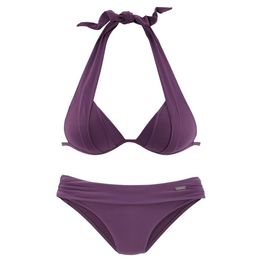 Lascana Triangel-Bikini Damen Größe XS helllila