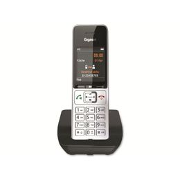 Gigaset Telefon Comfort 500, silber-schwarz