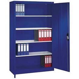 C+P CP Stahlschrank C 2000 Acurado 9460-000 S10884 lapisblau 120,0 x 40,0 x 195,0 cm, aufgebaut