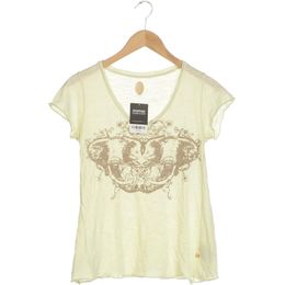 Nolita Damen T-Shirt, gelb, Gr. 34